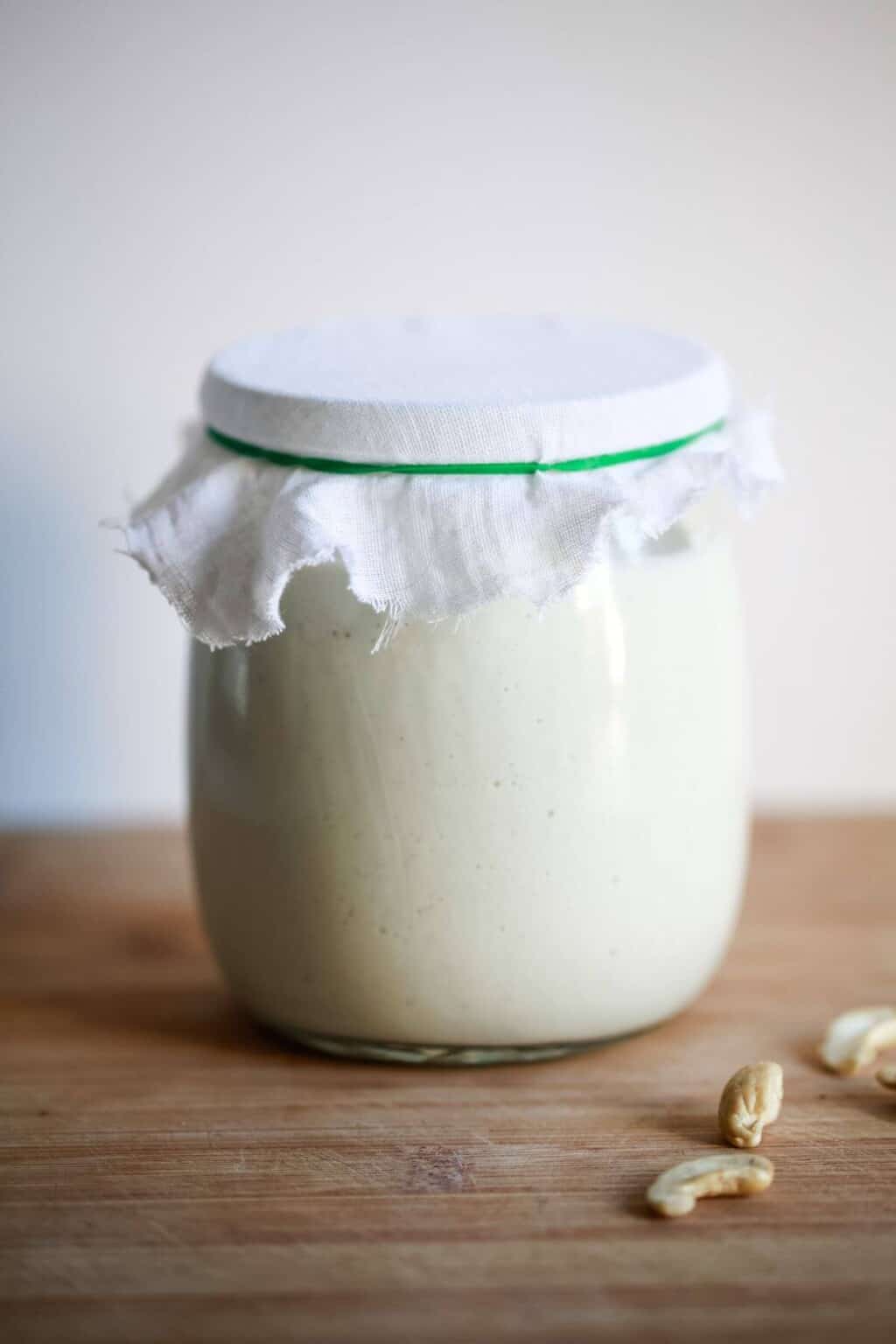 Cashew Yogurt Recipe - flourishingkitchen.com