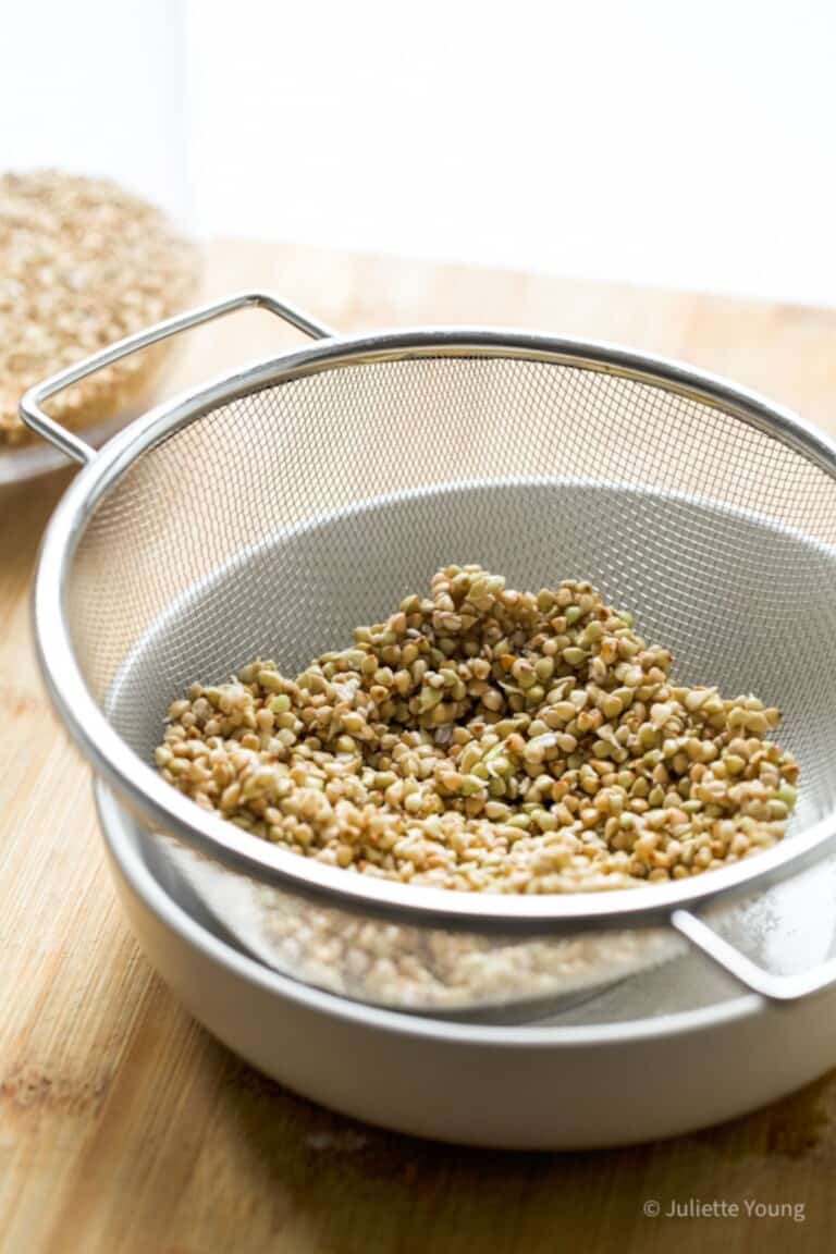 Sprouting Buckwheat - flourishingkitchen.com