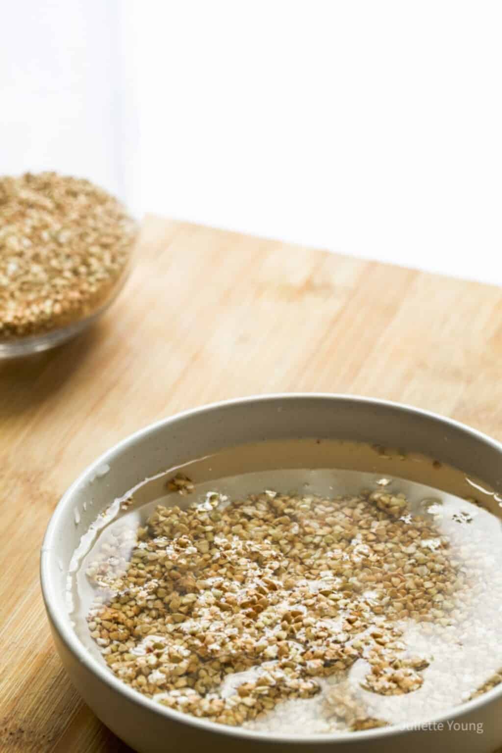 Sprouting Buckwheat - flourishingkitchen.com