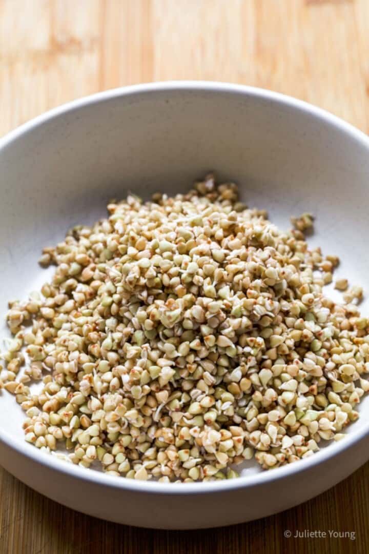 Sprouting Buckwheat - flourishingkitchen.com