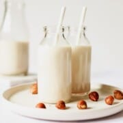 Hazelnut Milk Recipe - flourishingkitchen.com