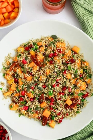 Pumpkin Quinoa Salad - flourishingkitchen.com